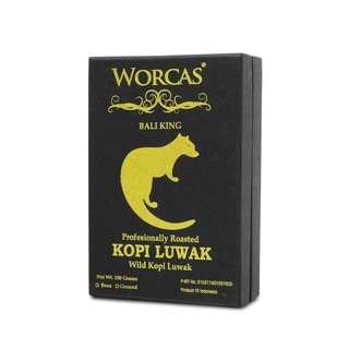 Jual WORCAS Kopi Luwak Liar Bali King 100gr - Medium Gift Box | Shopee ...