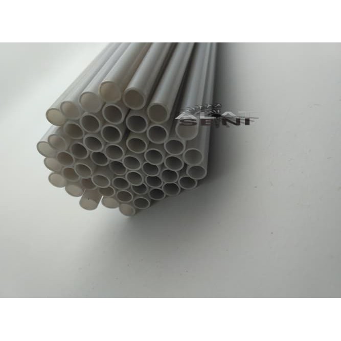 Jual MAKET Pipa Bulat PVC / Diorama ABS Bulat Kosong / ABS Round Stick ...