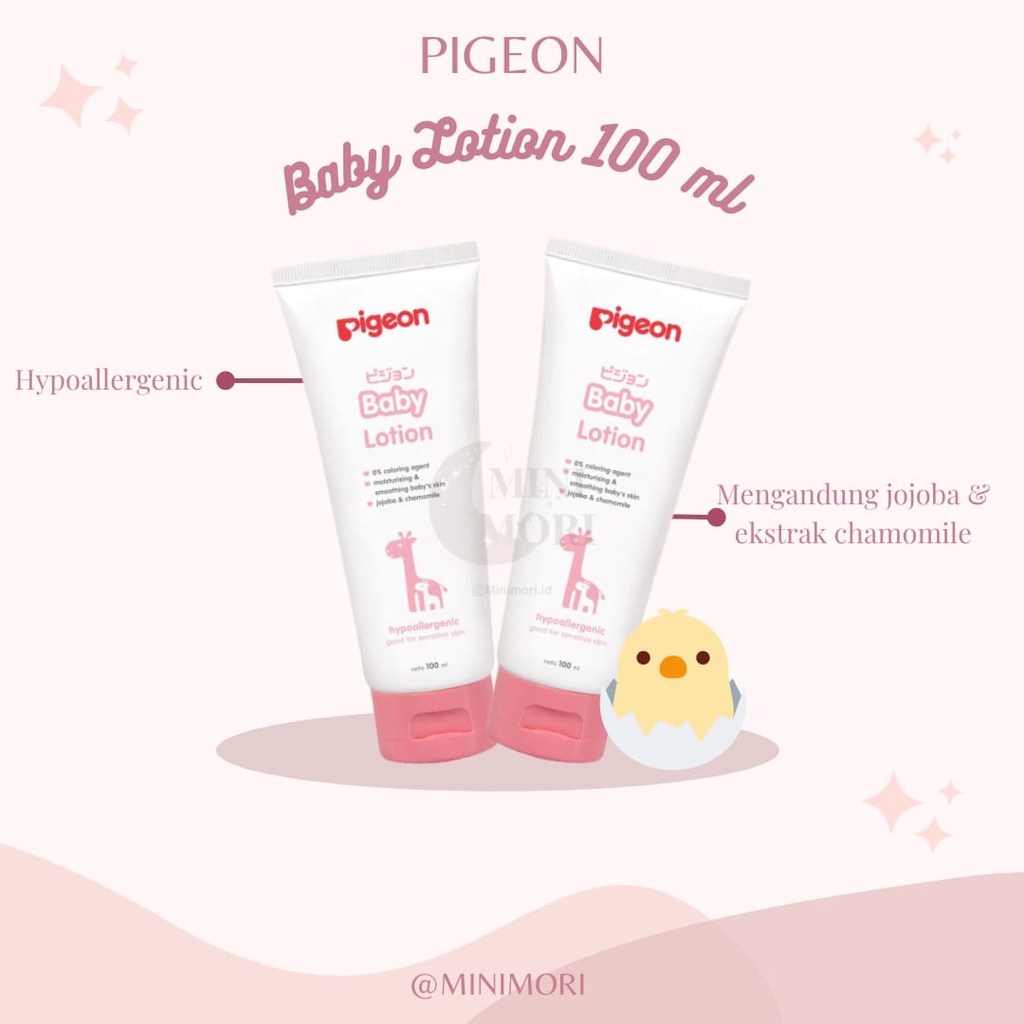Jual Pigeon Baby Lotion 100 ml | Lotion Bayi (Jojoba & Chamomile ...