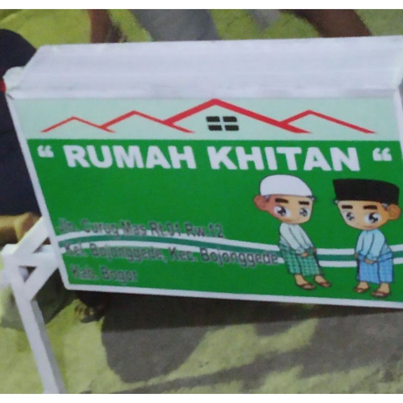 Jual Cetak Sticker Vinyl meteran gratis desain untuk papan praktek ...