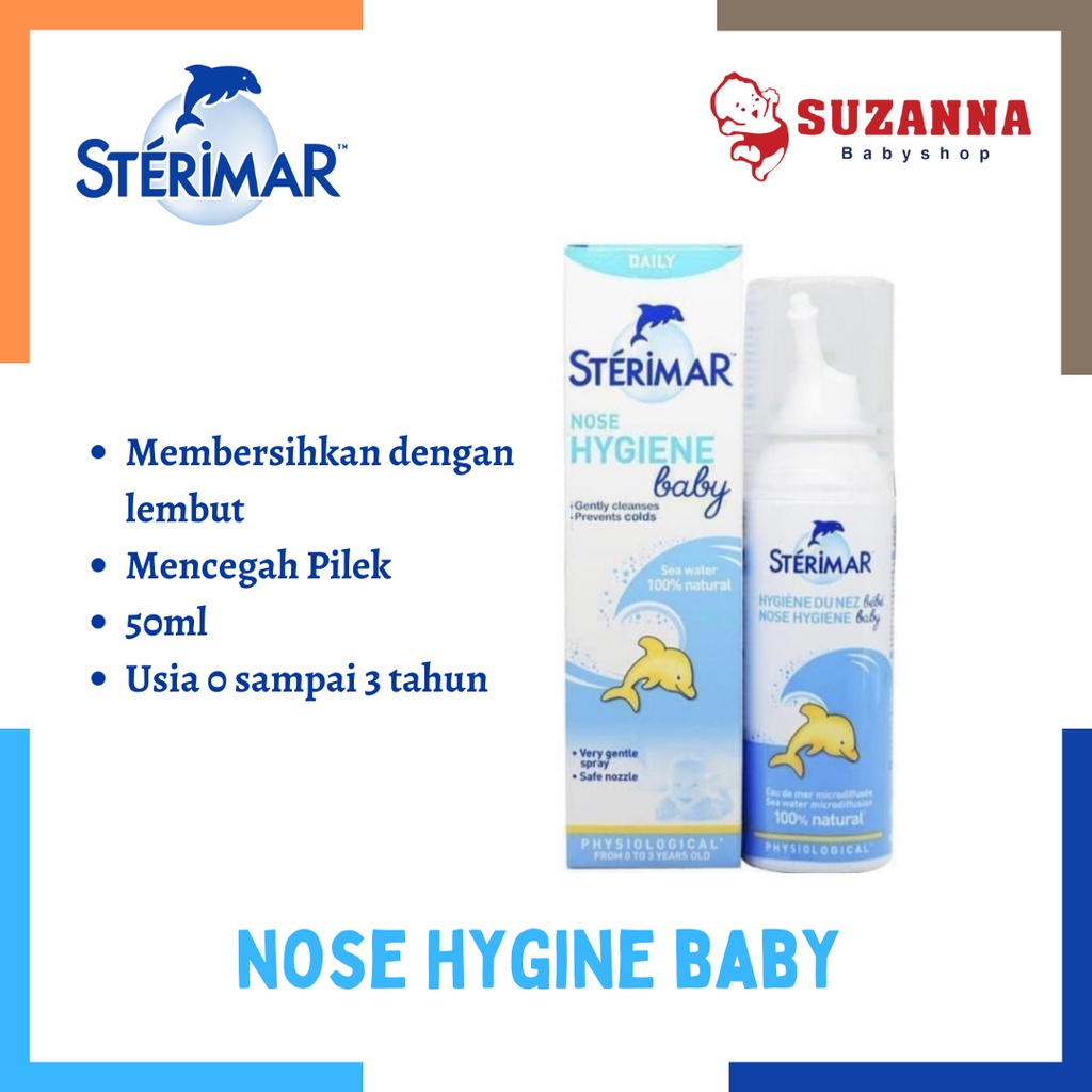 Jual Sterimar Nose Hygine Baby 50ml / Semprotan Hidung Bayi | Shopee ...