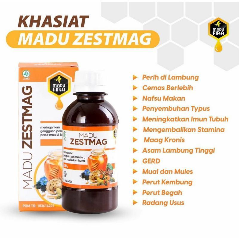 Jual Madu Zestmag Herbal Obat Madu Maag || Madu Lambung Zestmag ...