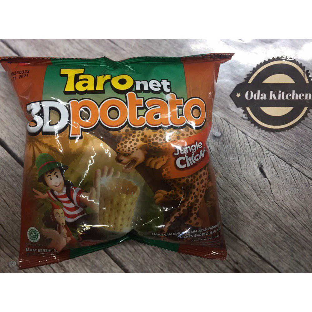 Jual TARO NET SNACK 3D JUNGLE CHICKEN PACK 36gr | Shopee Indonesia