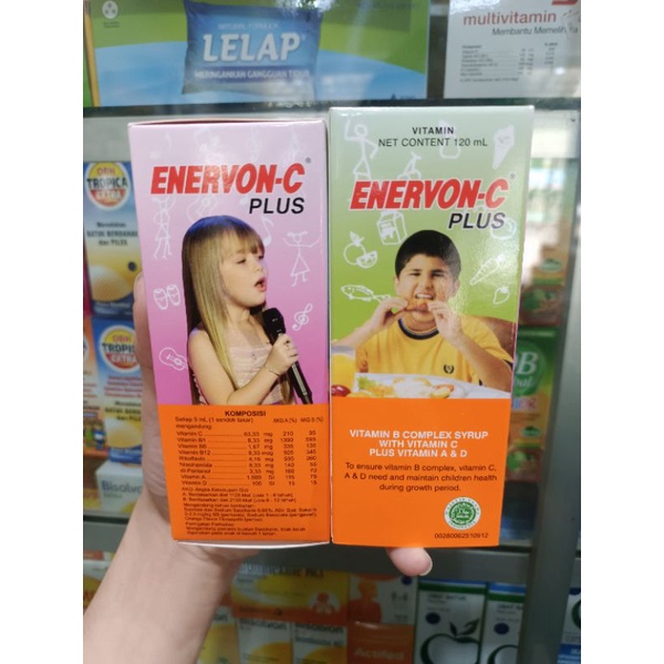 Jual ENERVON C PLUS SIRUP ANAK 120 ML | Shopee Indonesia
