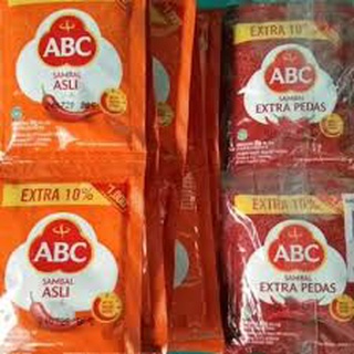 Jual Saus/Sambal Sachet ABC Kemasan sachet 20 gram 10 pcs | Shopee ...