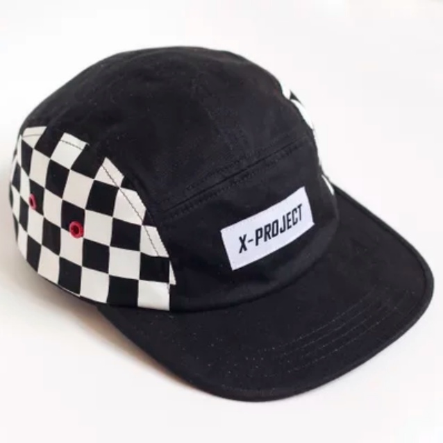 Jual Topi 5 Panel / 5 Panel Hat / X-Project Checkerboard Authentic ...