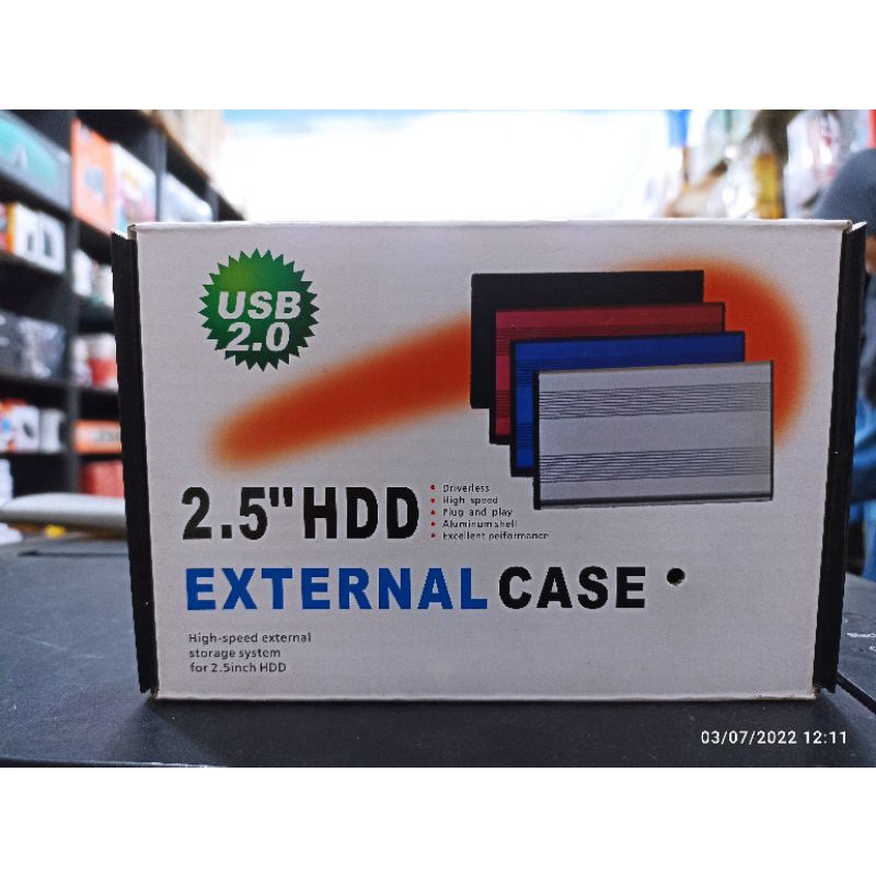 Jual Casing HDD Hardisk 2.5 Inch Sata External Case USB 2.0. Hardisk Laptop | Shopee Indonesia