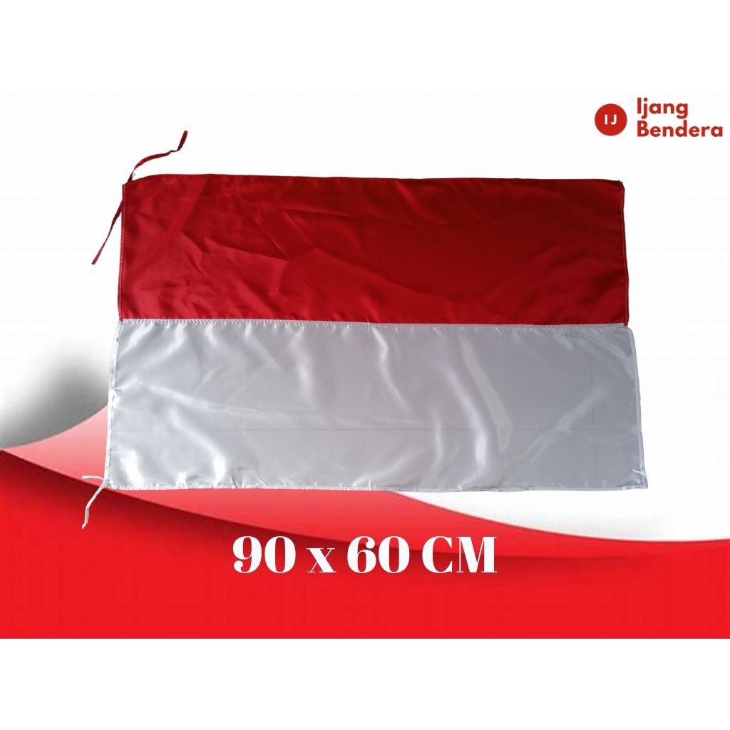 Jual Bendera indonesia ukuran 90 x 60 cm - Bendera merah putih ...