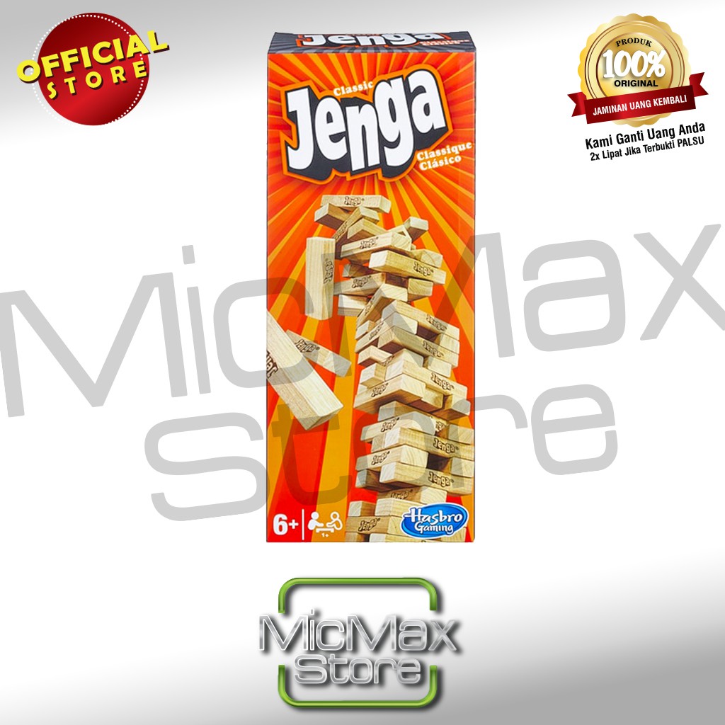 Jual Hasbro Classic Jenga | Shopee Indonesia
