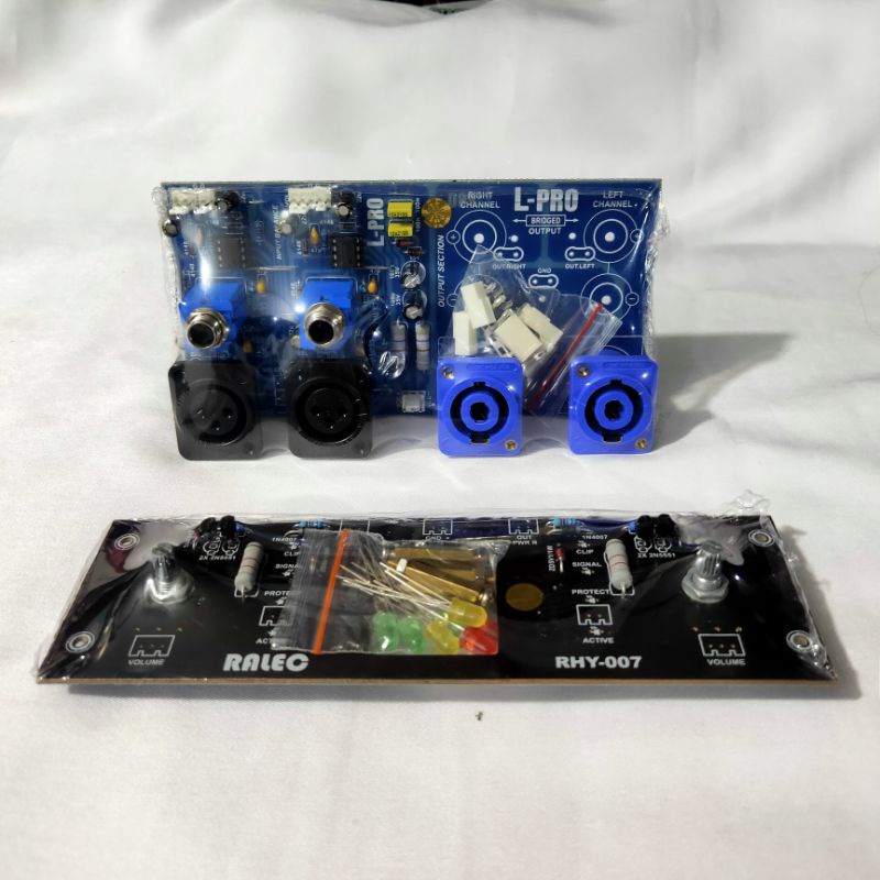 Jual Perangkat Panel Box Power Ampli 2 Channel Depan Belakang Indonesia ...