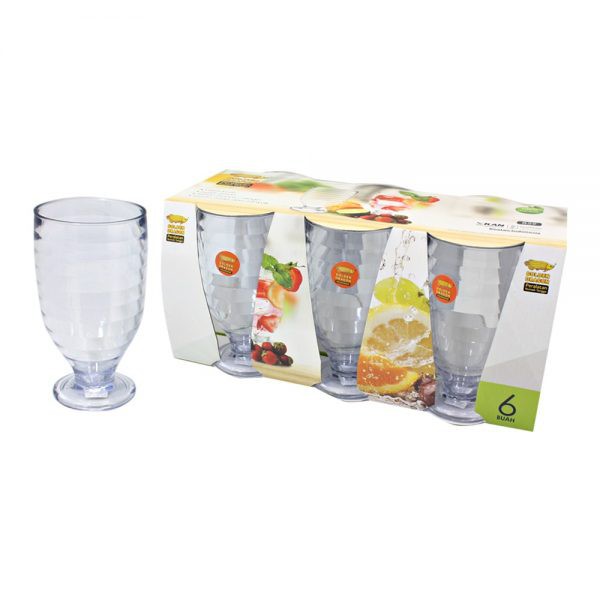 Jual Gelas Goblet Ulir 859 ( 350 ml ) | Shopee Indonesia