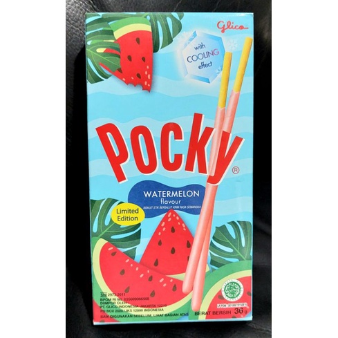 Jual NEW POCKY WATERMELON FLAVOUR - LIMITED EDITION | Shopee Indonesia
