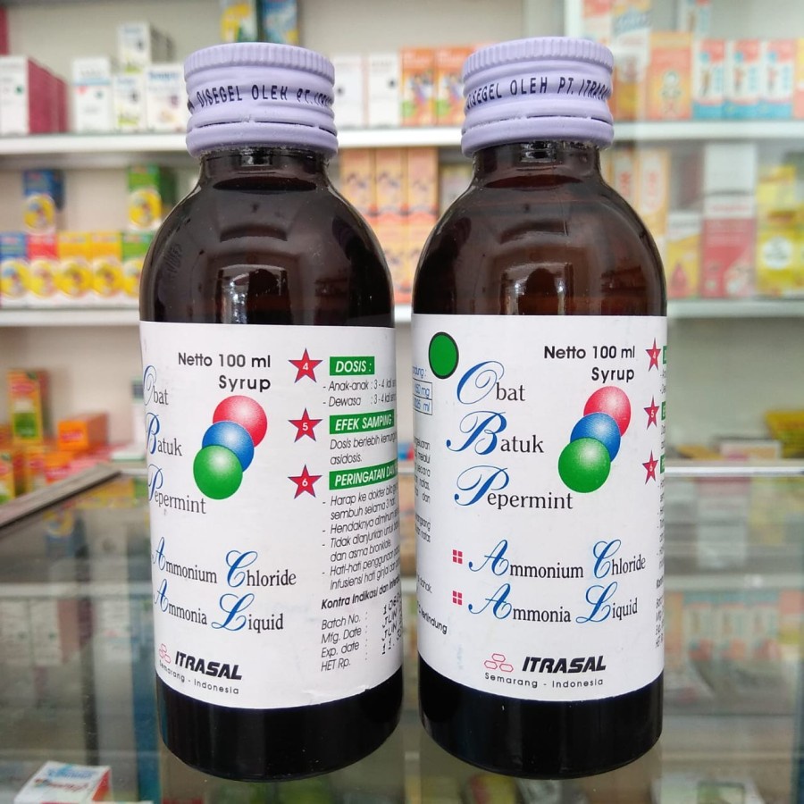 Jual Obat Batuk Itrasal Pepermint - 100 ml | Shopee Indonesia