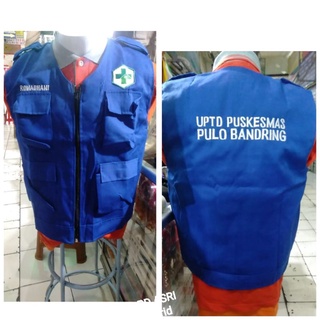 Jual rompi puskesmas#rompi tim medis#rompi kader kesehatan | Shopee ...
