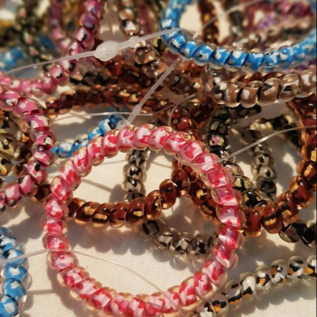 Jual Ikat rambut kabel telephone (pattern) | Shopee Indonesia