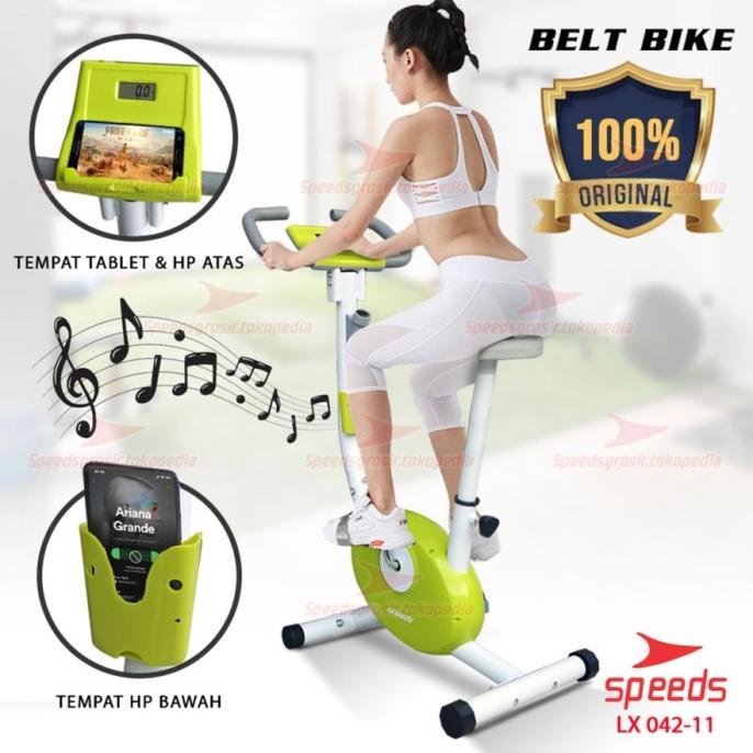 Jual Sepeda Statis Excercise Belt Bike Fitness Spinning 042-11 ...