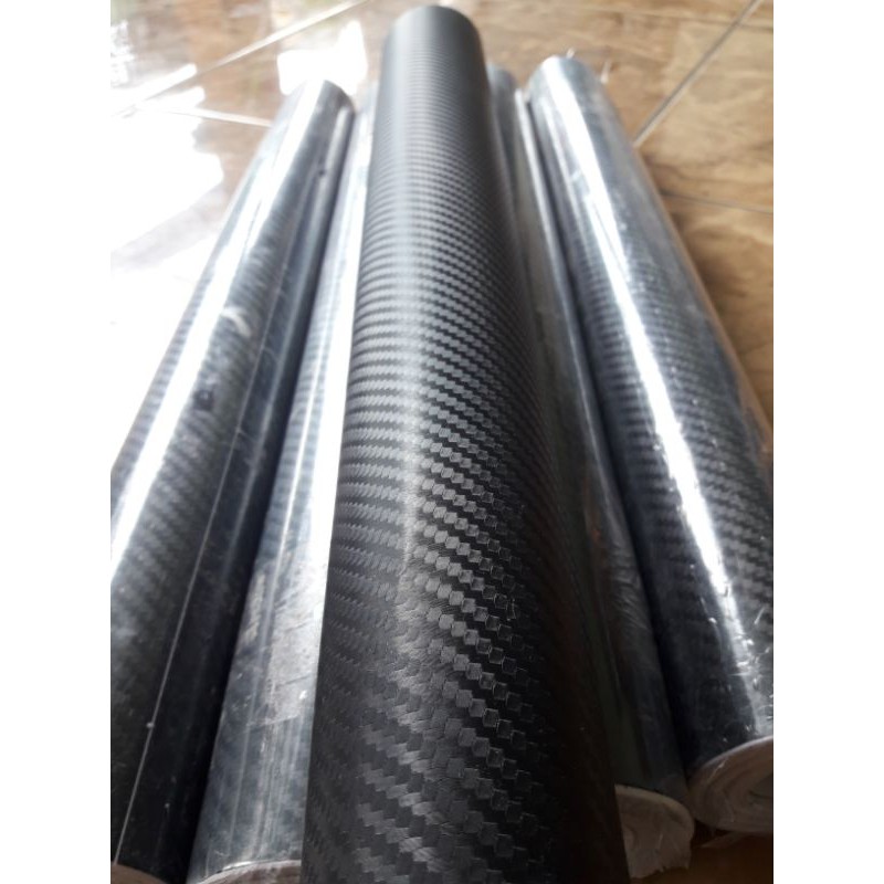Jual Stiker Skotlet Hitam Motif Karbon Doff Sticker Scotlite Carbon ...