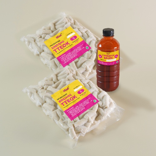 Jual Gildak Sindang Tteok 2 Pcs + Saus Tteokbokki 500 Ml - Frozen ...