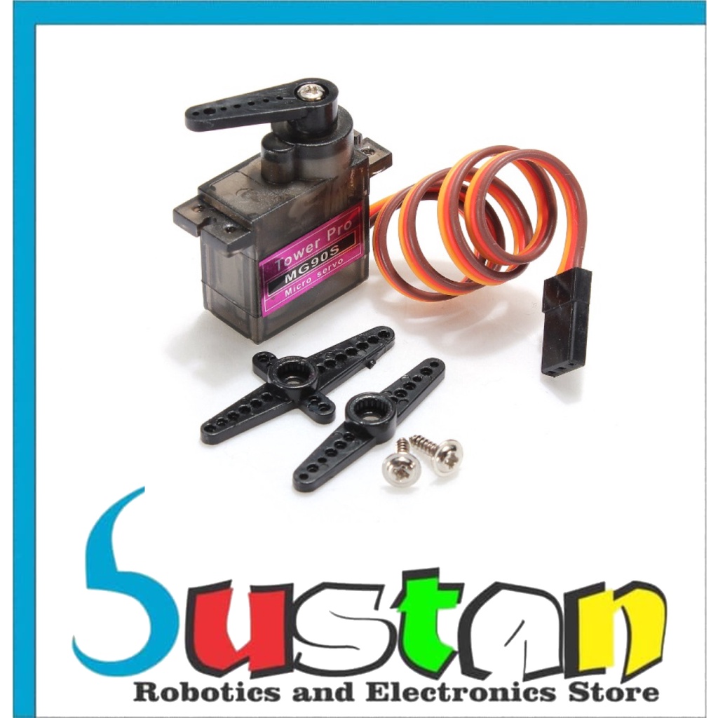 Jual MG90S TOWER PRO MICRO SERV0 MINI MG 90S MOTOR SERVO FOR ARM ROBOT ...