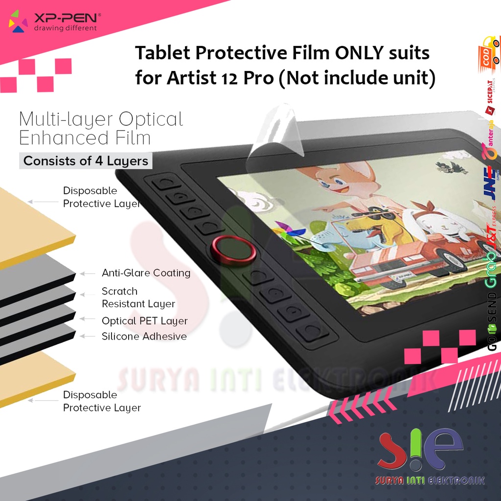 Jual XP-PEN Screen Protector Original Protective Film only for The XP ...