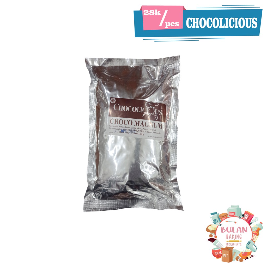 Jual Bubuk Minuman Chocolicious Choco Magnum (500g) | Shopee Indonesia