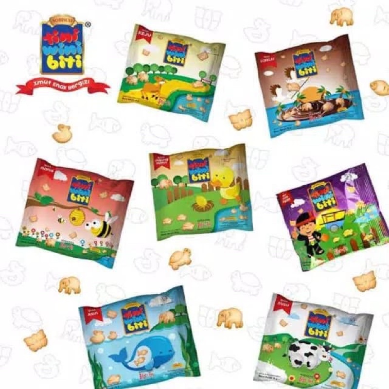 Jual Tini Wini Biti Biskuit isi 10pcs Aneka Rasa Asin Manis Jagung ...