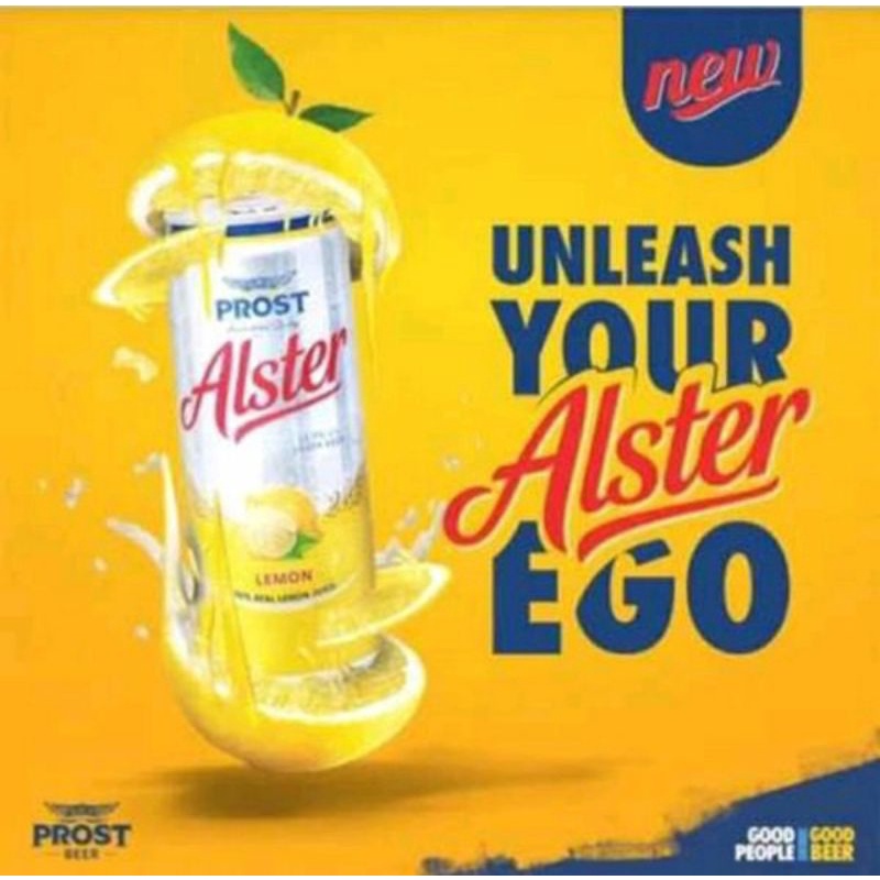 Jual Beer Prost Alster Lemon Can Bir Kaleng 320ml | Shopee Indonesia