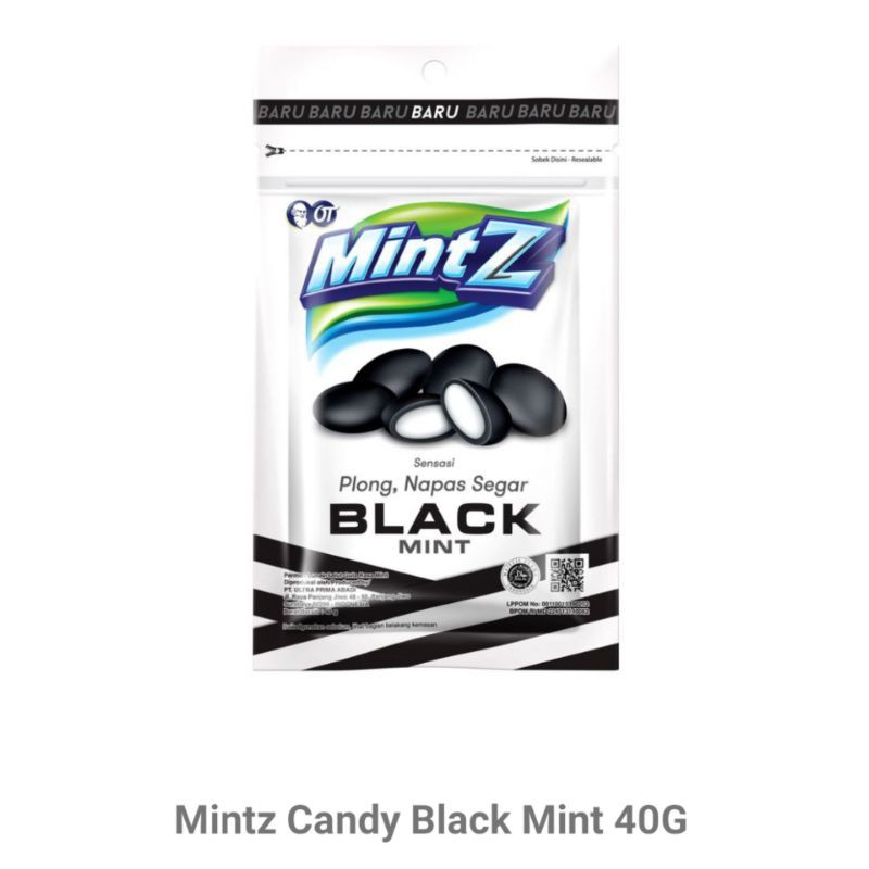 Jual Mintz Candy Black Mint 40gr | Shopee Indonesia