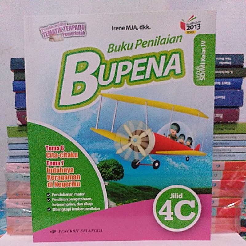 Jual Buku Penilaian Bupena Jilid 4C SD/MI Kelas 4 Erlangga | Shopee Indonesia