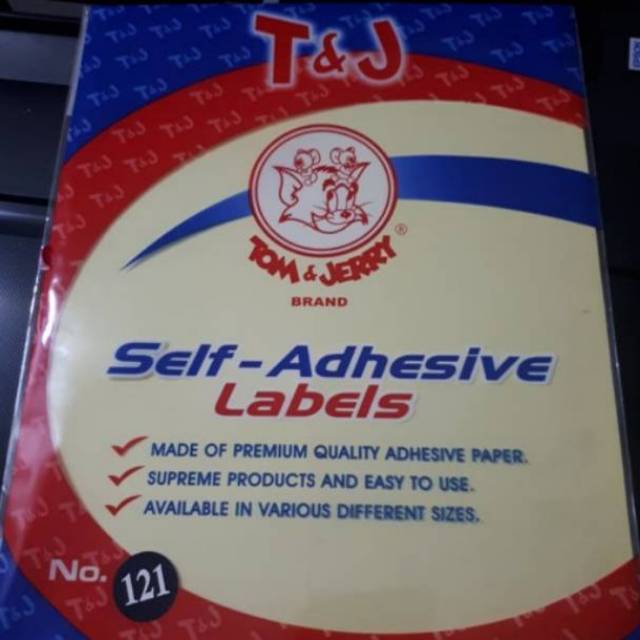 Jual Cetak label nama undangan T&J Code 121 | Shopee Indonesia