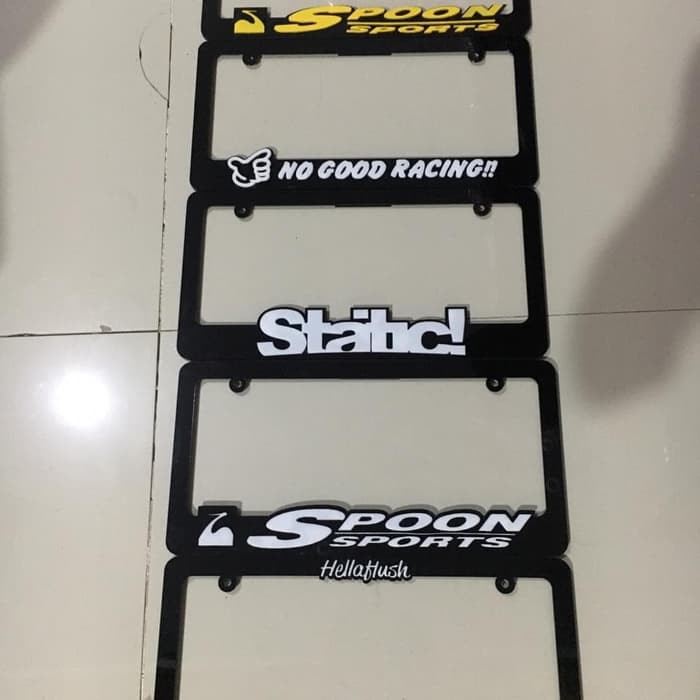 Jual FRAME PLAT / DUDUKAN PLAT NOMOR USDM JDM KECIL | Shopee Indonesia
