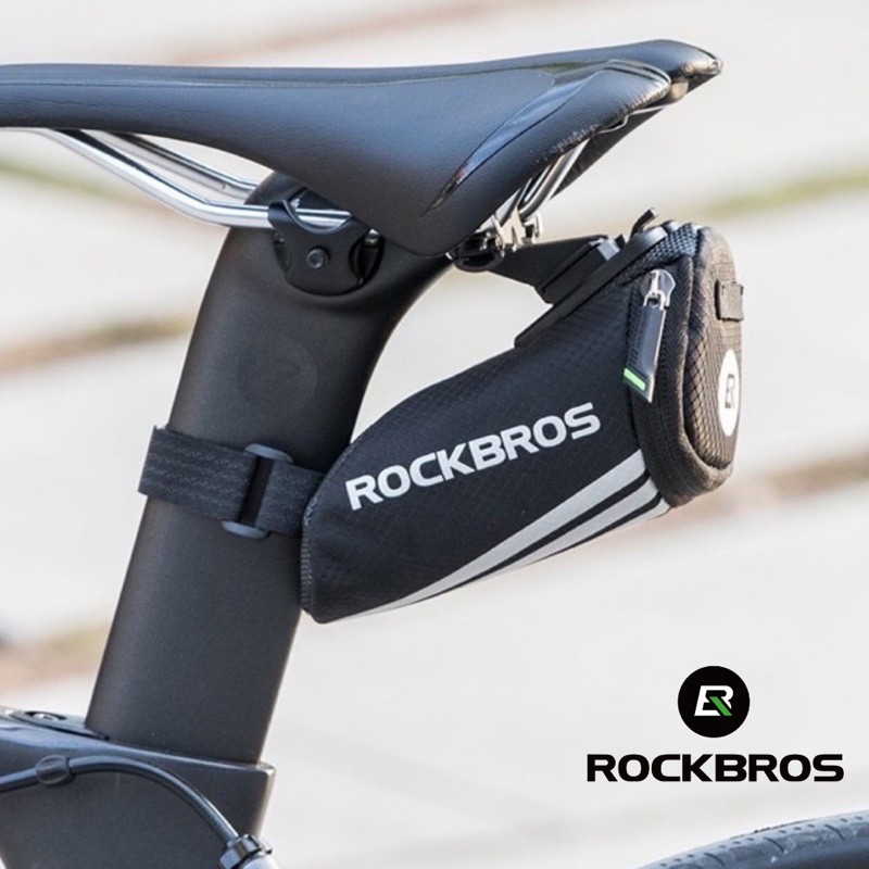 Jual Tas Sadel mini Orginal Rockbros - Saddle Bag Roadbike MTB - Tas ...