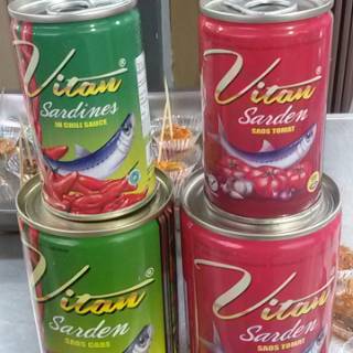 Jual Sarden Vitan 425 Gram 12 kaleng (Rp 12.000/kaleng) Indonesia|Shopee Indonesia