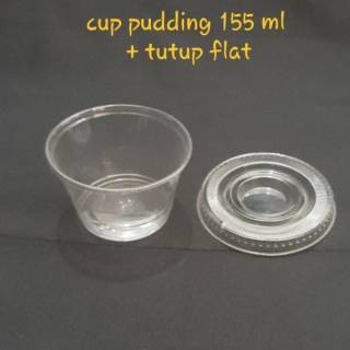 Jual Gelas pudding uk 155 ml / cup puding 155 ml / tempat puding ...