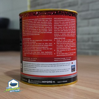 Jual ARCA Coating Cat Pelapis Batu Alam - NATURAL Indonesia|Shopee ...