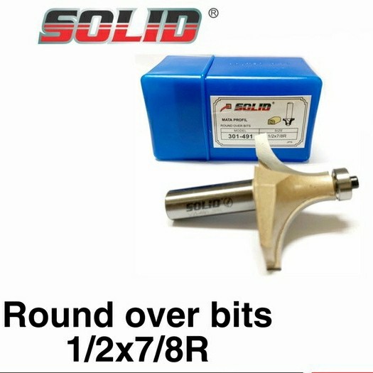 Jual Mata router mata profil 301-491 SOLID Round over bits | Shopee ...