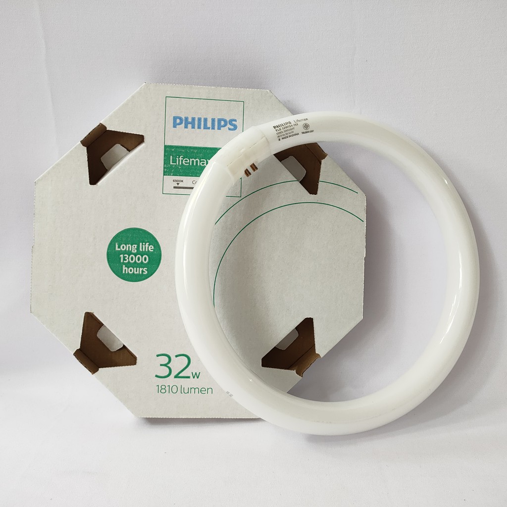 Jual Philips Lampu TL Ring Lifemax 32W Putih | Shopee Indonesia