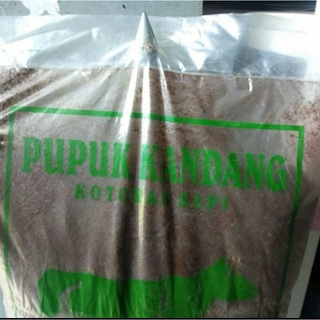 Jual Pupuk kandang sapi asli, pupuk alami organik, repack 1 kg | Shopee ...