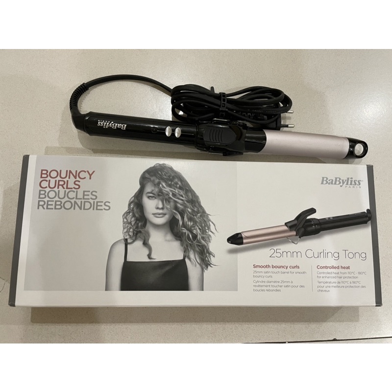 Jual Babyliss Curl 25mm | Curly Tong | Shopee Indonesia