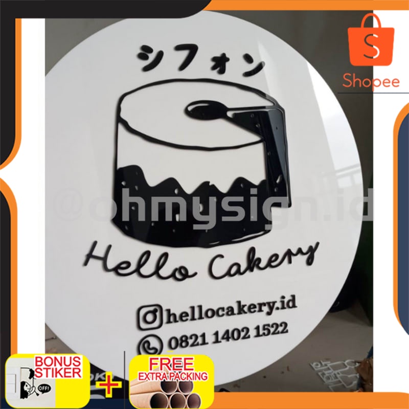 Harga Logo Akrilik Custom Cetak Terbaru Okt 2025 | BigGo Indonesia