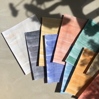 Jual KERTAS SURAT ESTETIK HANDMADE MURAH / AESTHETIC WATERCOLOR LETTER ...