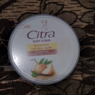 Jual CITRA BODY SCRUB BENGKUANG NATURAL GLOW 200 ML | Shopee Indonesia