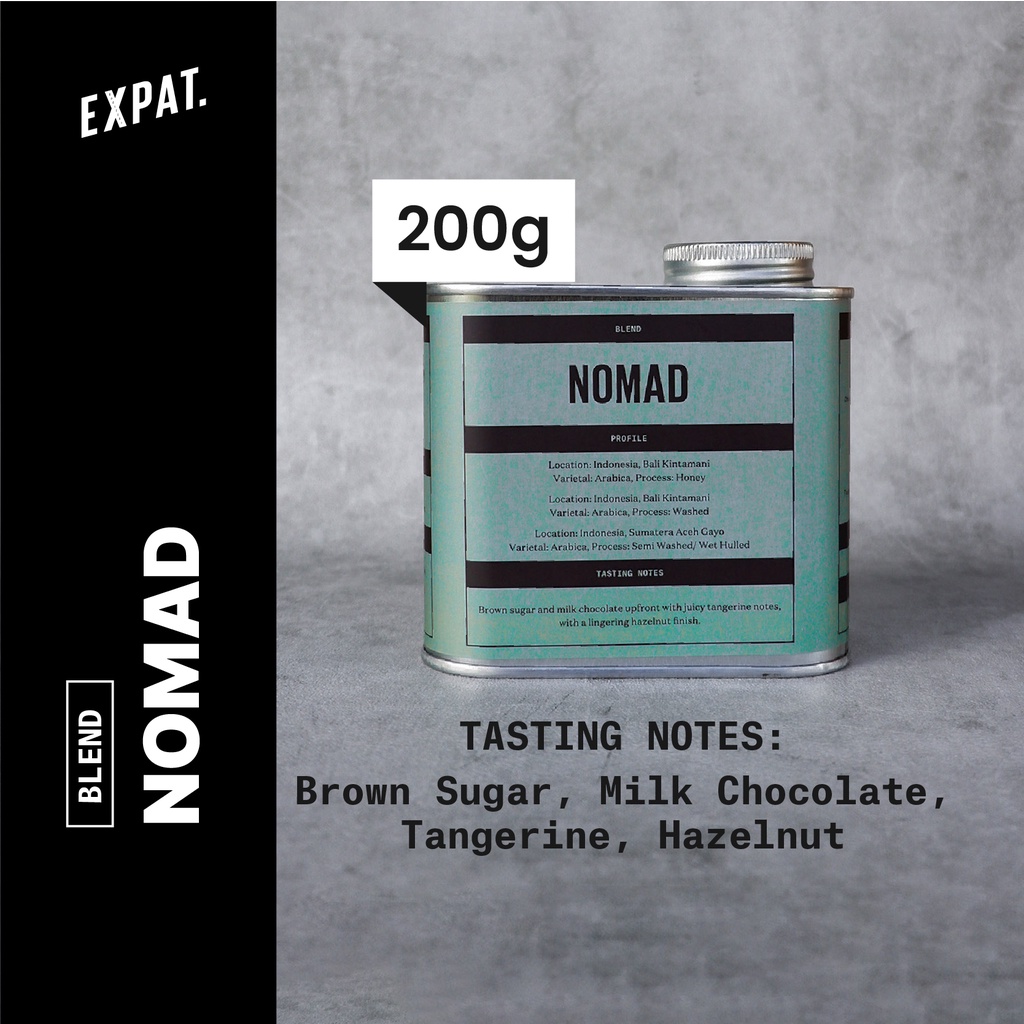 Jual Expat Roasters Specialty Coffee Nomad Espresso Blend Biji Kopi ...