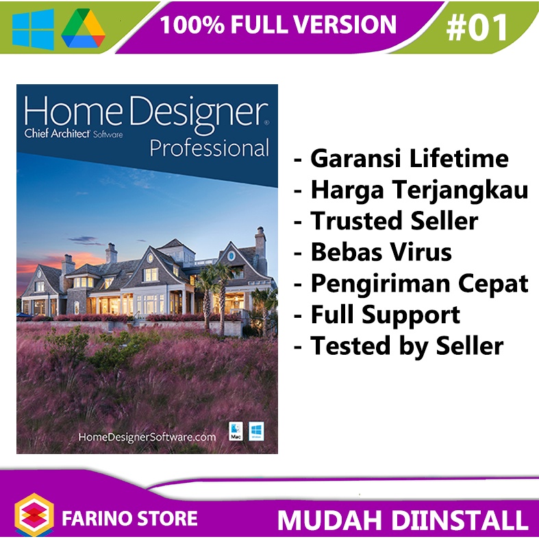 Jual Software Desain Rumah Home Designer Pro 2022 | Shopee Indonesia