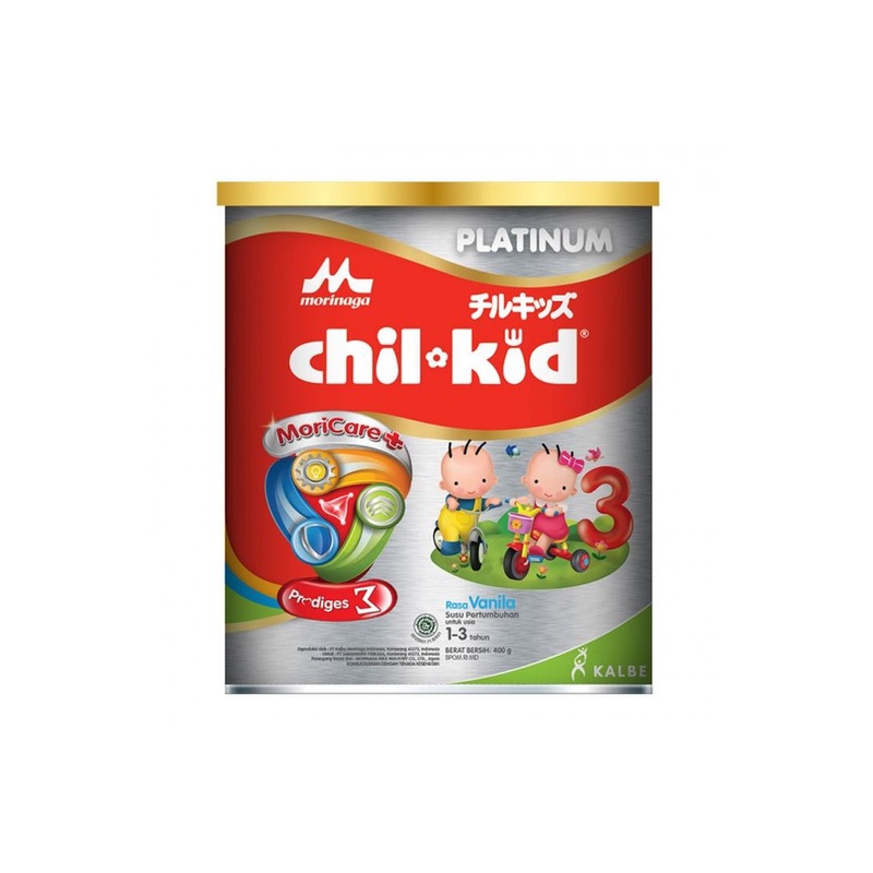 Jual SUSU FORMULA ANAK 1-3 TAHUN | MORINAGA CHIL-KID 3 PLATINUM 400GR ...