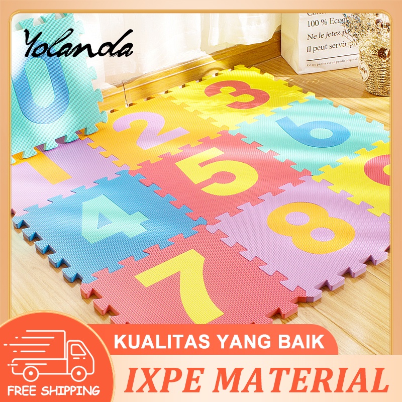 Jual Puzzle Lantai 30*30CM Soft puzzle Karpet Tebal Alas Lantai ...