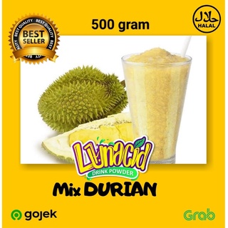 Jual serbuk minuman rasa durian/Powder drink mix durian / Bubuk minuman ...