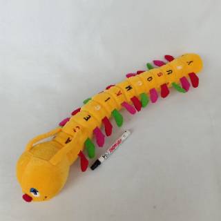 Jual BONEKA ULAT ULIL ALPHABET 70CM | Shopee Indonesia