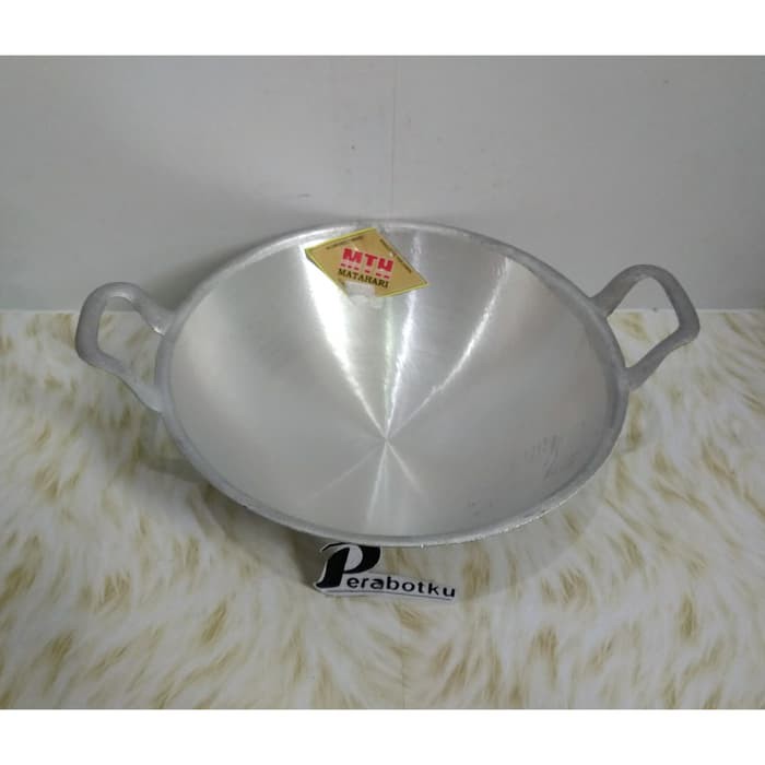 Jual Katel Kuali Wajan No 11 Alumunium Aluminium Tebal | Shopee Indonesia