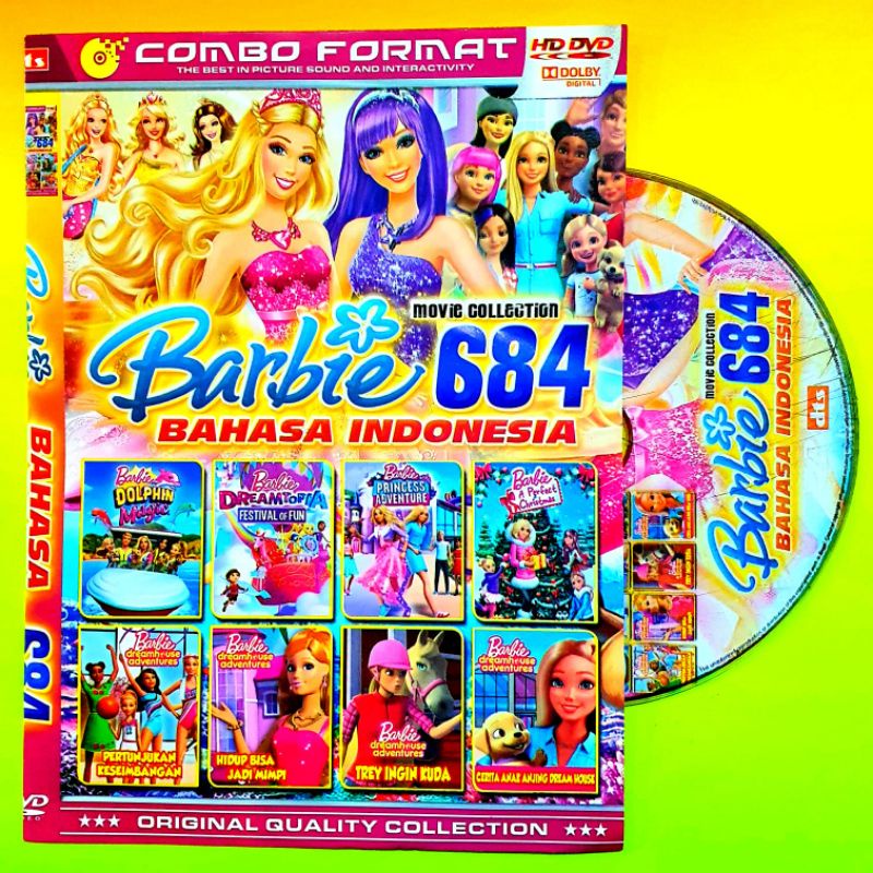 Jual KASET KOLEKSI FILM BARBIE BAHASA INDONESIA-FILM ANAK CARTOON ...